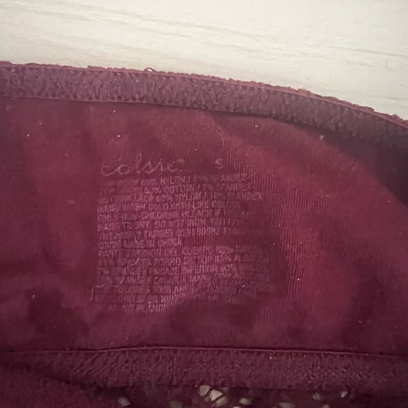 Colsie | Intimates & Sleepwear | Burgundy Colsie Bralette | Poshmark